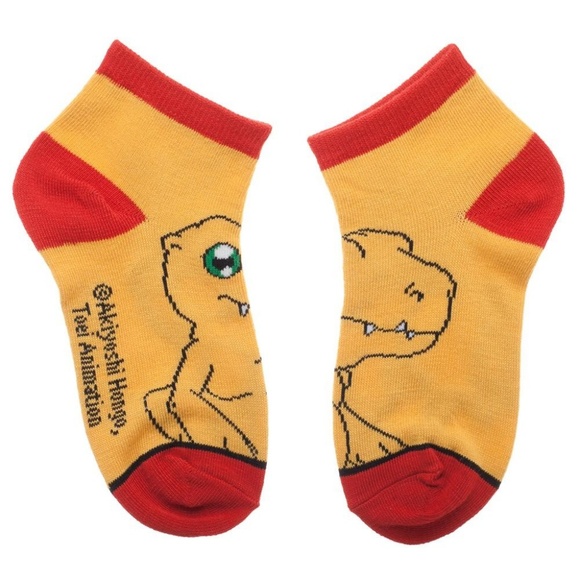 Bioworld | Accessories | Digimon Childrens Socks Set Of 4 Pairs ...
